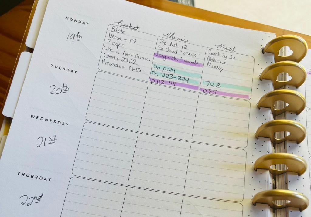 Reverse Planning Saved Our Homeschool – Cassie at Home